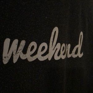 Tops | Distressedvintage Weekend Gray Sweatshirt | Poshmark